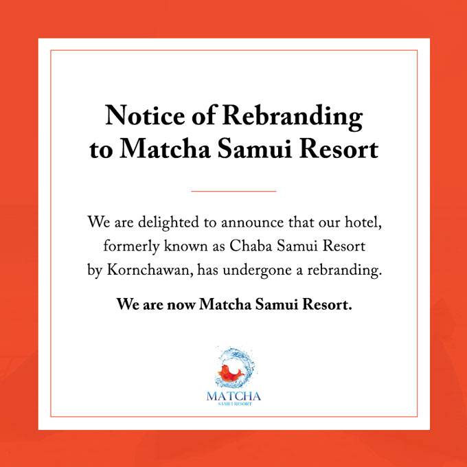Matcha Samui Resort formerly Chaba Samui Resort, Chaweng Beach ...